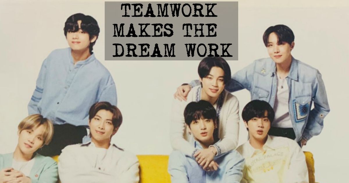BTS Reveal How They Split Parts And How Teamwork Plays An Important ...