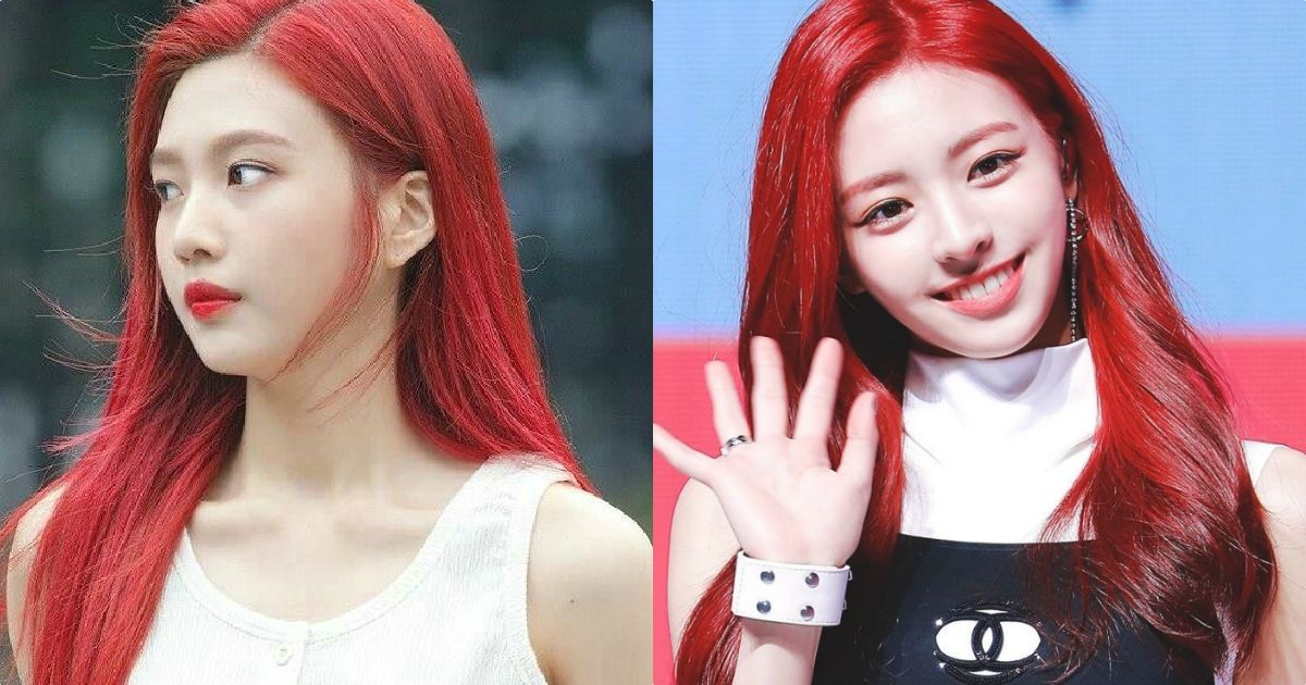 16 Female K-Pop Idols Who Slayed With Red Hair - Koreaboo