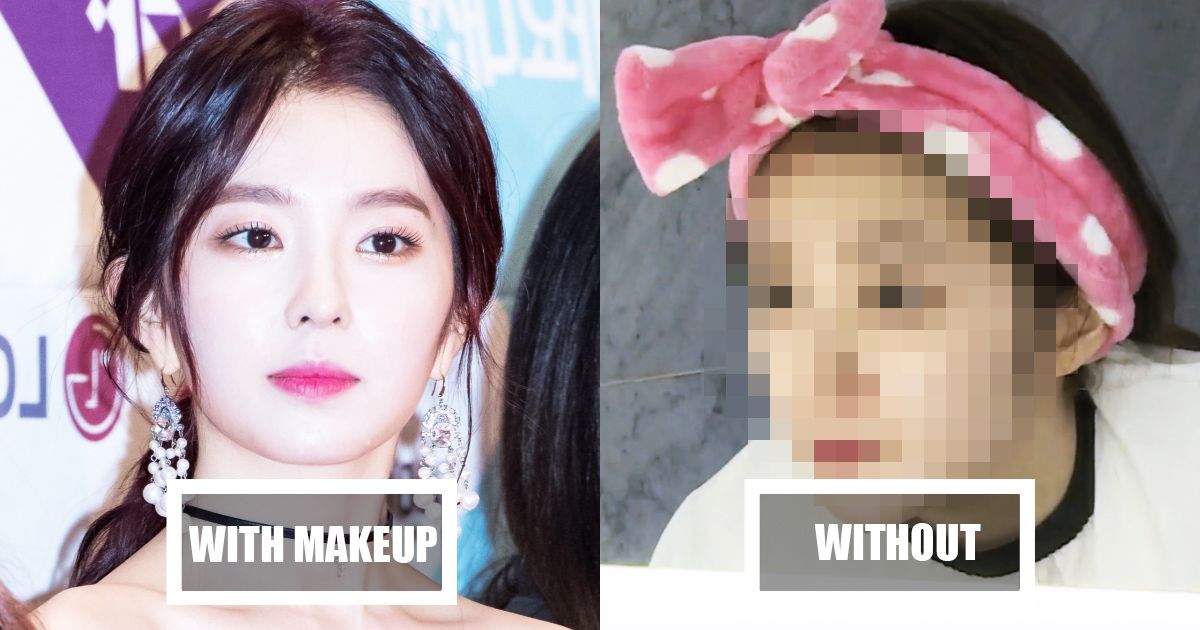 Irene Washed Off Her Makeup On Camera And Surprised Fans With Her Bare Face