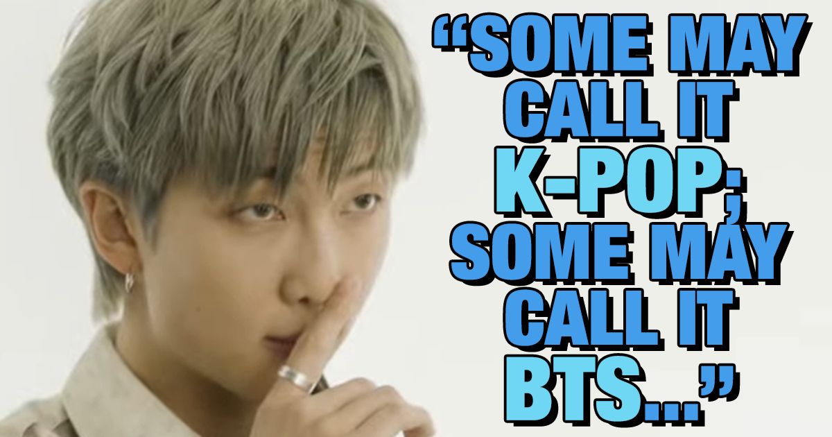 BTS's RM Shares Intellectual Take On How BTS's Korean Identity ...