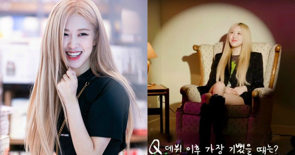 BLACKPINK's Rosé Reveals Her Happiest Moment Since Debut - Koreaboo