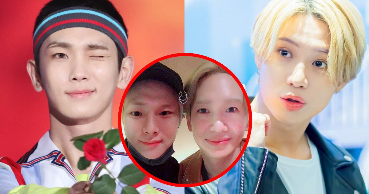 SHINee's Key Celebrated Taemin's Birthday With A New Selfie Together, And Well... Key's Done It ...