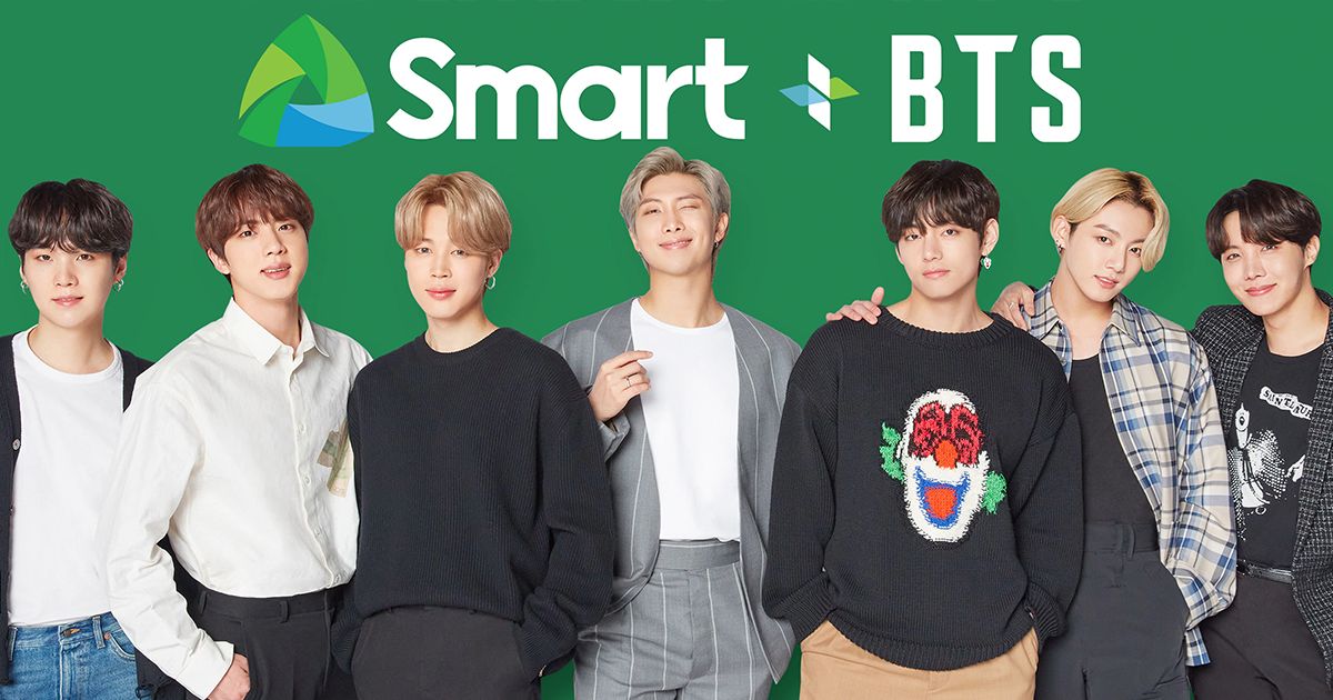 BTS Officially Selected As The New Ambassadors For Filipino Brand SMART ...