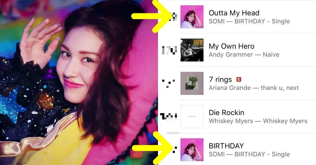 SOMI's B-Side Landed At A Higher Place On iTunes Than Her Debut Single ...