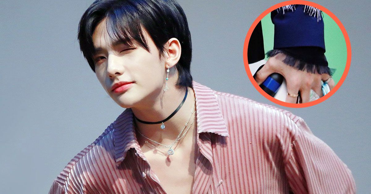 Stray Kids' Hyunjin Shook Everyone By The Massive Size Of His Hand ...