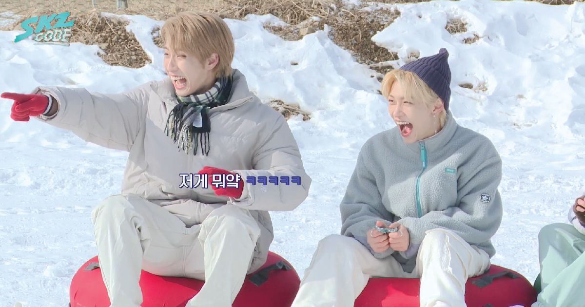 Stray Kids Have Fun In The Snow For First Episode Of "SKZ CODE" - Koreaboo