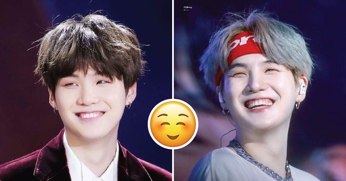 10 Photos And GIFs Of BTS Suga's Precious Gummy Smile To Brighten Your ...