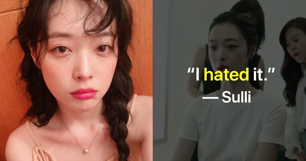Sulli Reveals She Hated Her Stage Name When She First Debuted