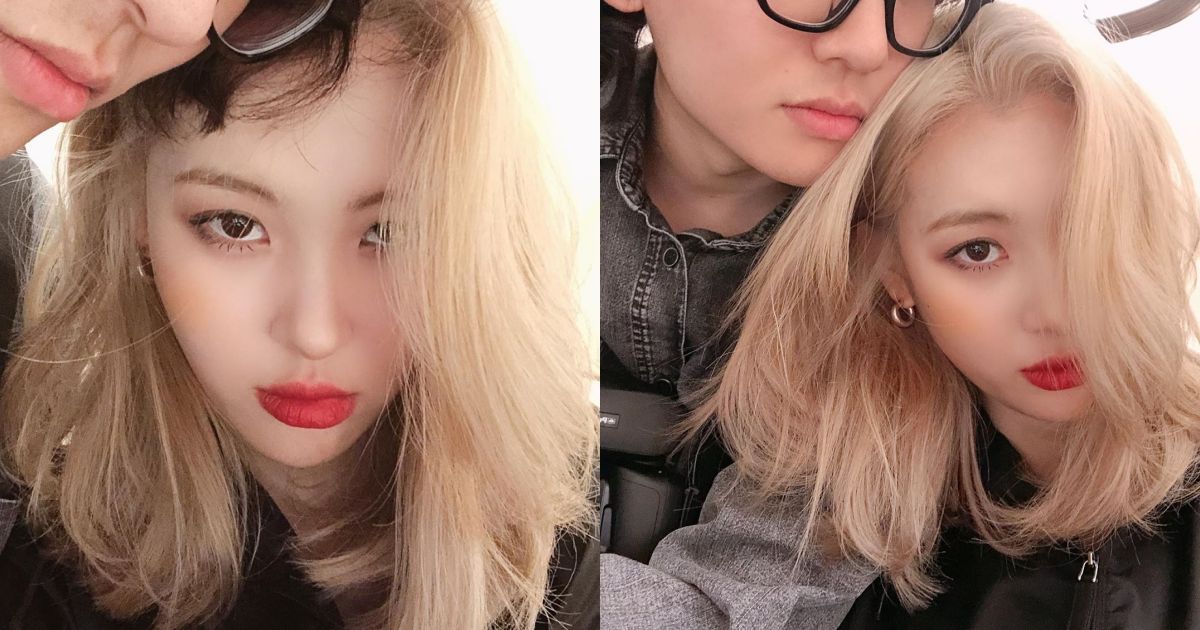 Sunmi Posts New Photos Of Herself With Her Younger Brother And No One ...