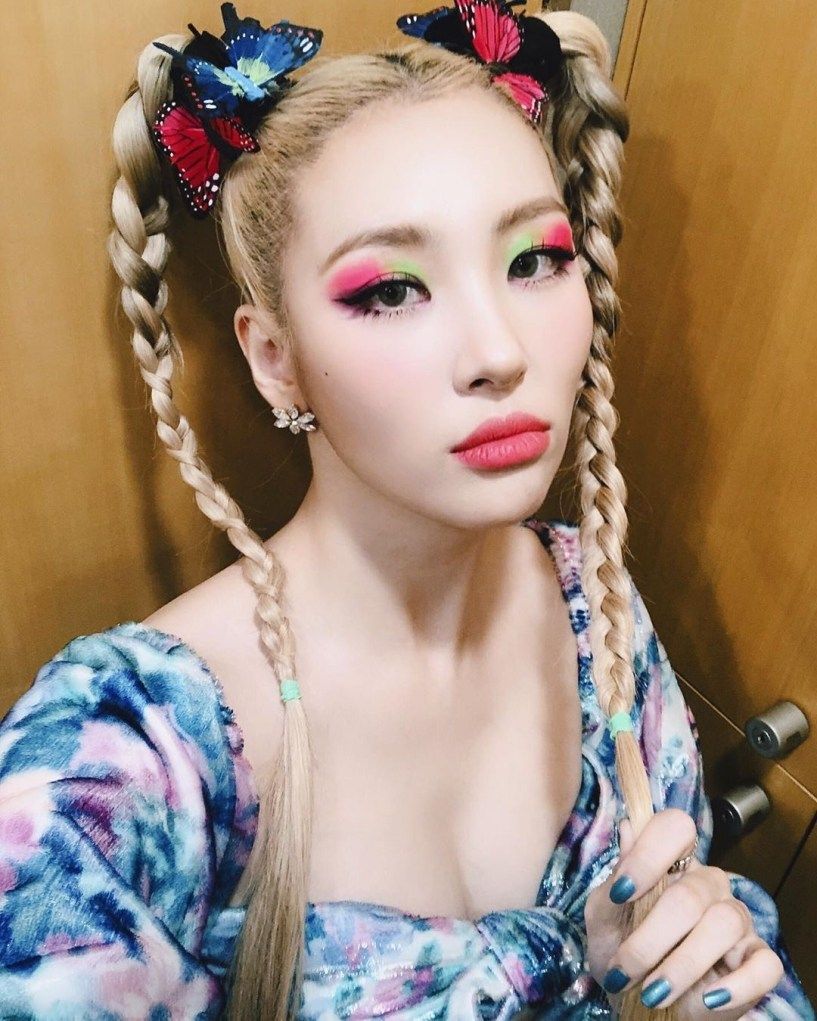 11 Times Sunmi Had The Most Creative And Unique Makeup Looks - Koreaboo