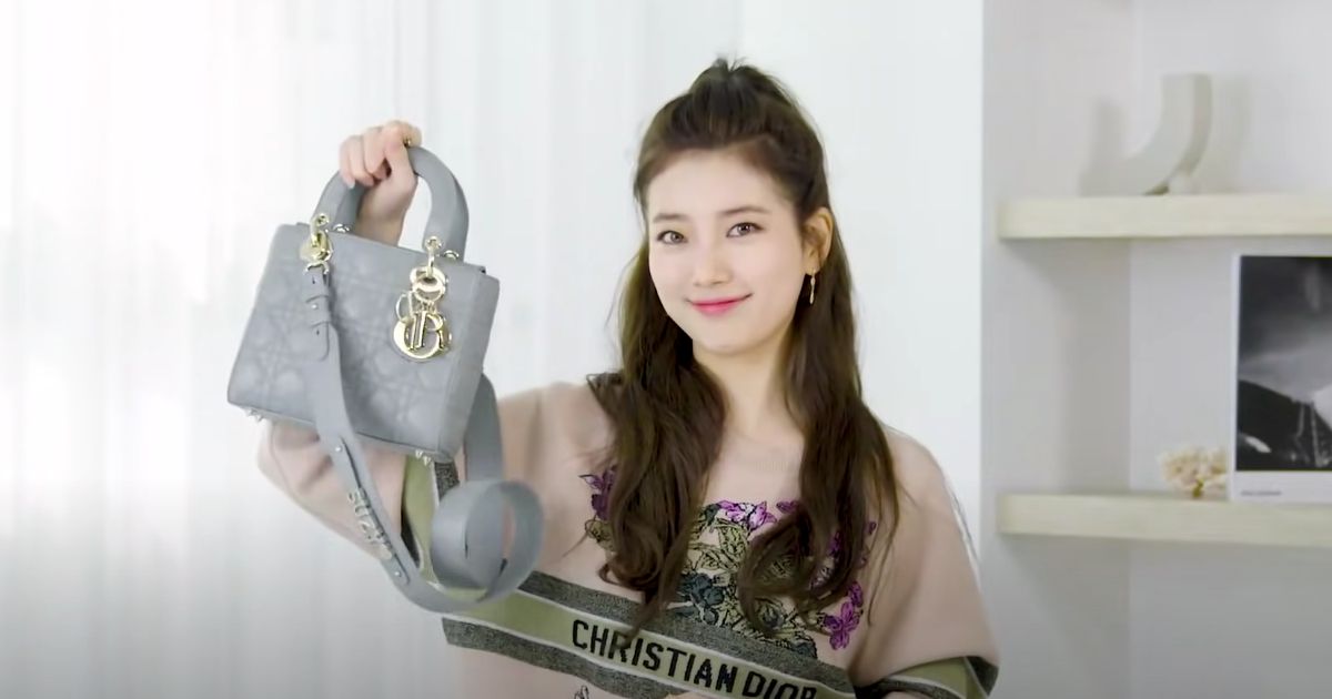 Here's Everything "Human Dior" Suzy Carries In Her Lady Dior Bag - Koreaboo