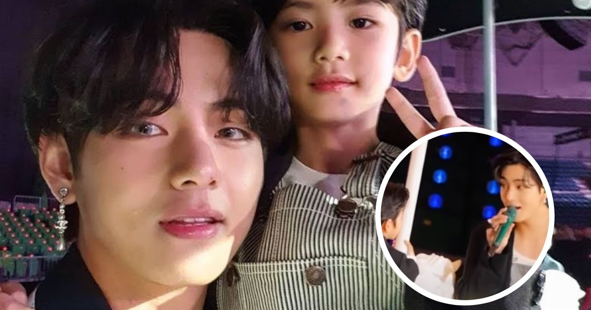 BTS V's Adorable Interaction With His "Inner Child" Actor Has Our ...