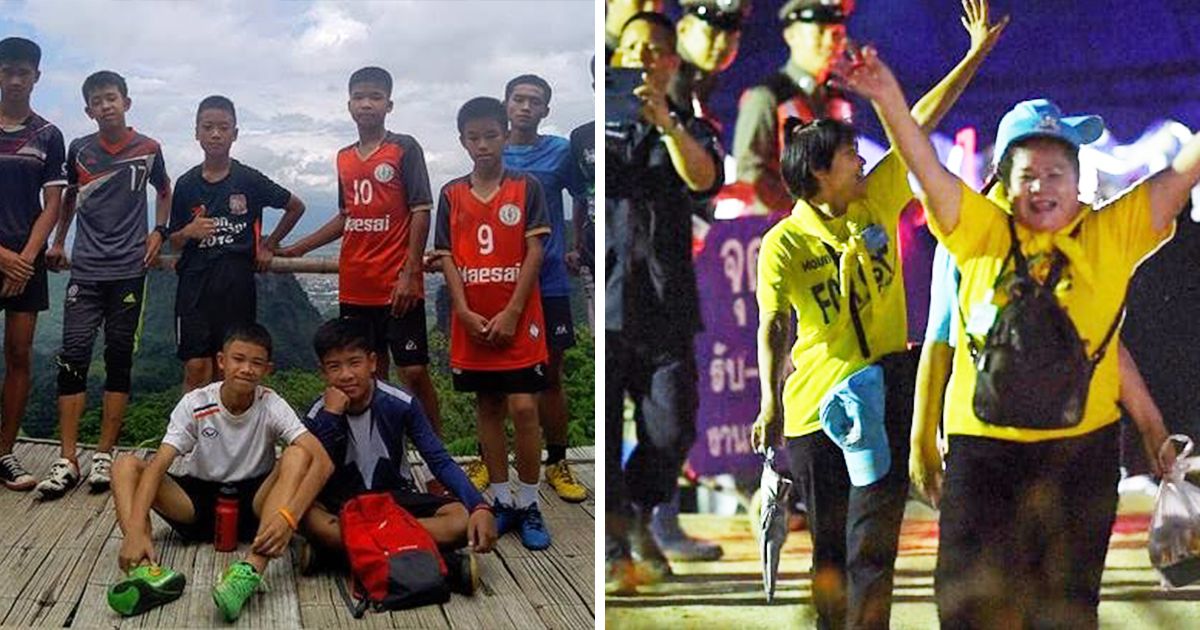 Thailand Celebrates The Successful Rescue Of The Soccer Team From ...