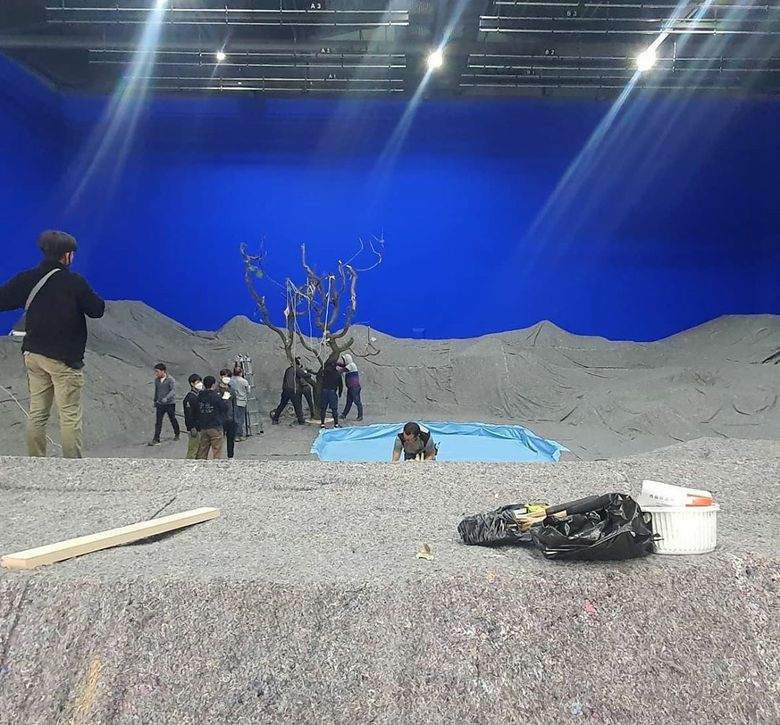 Here's What Big Hit Labels' MV Sets Really Look Like Behind The Scenes