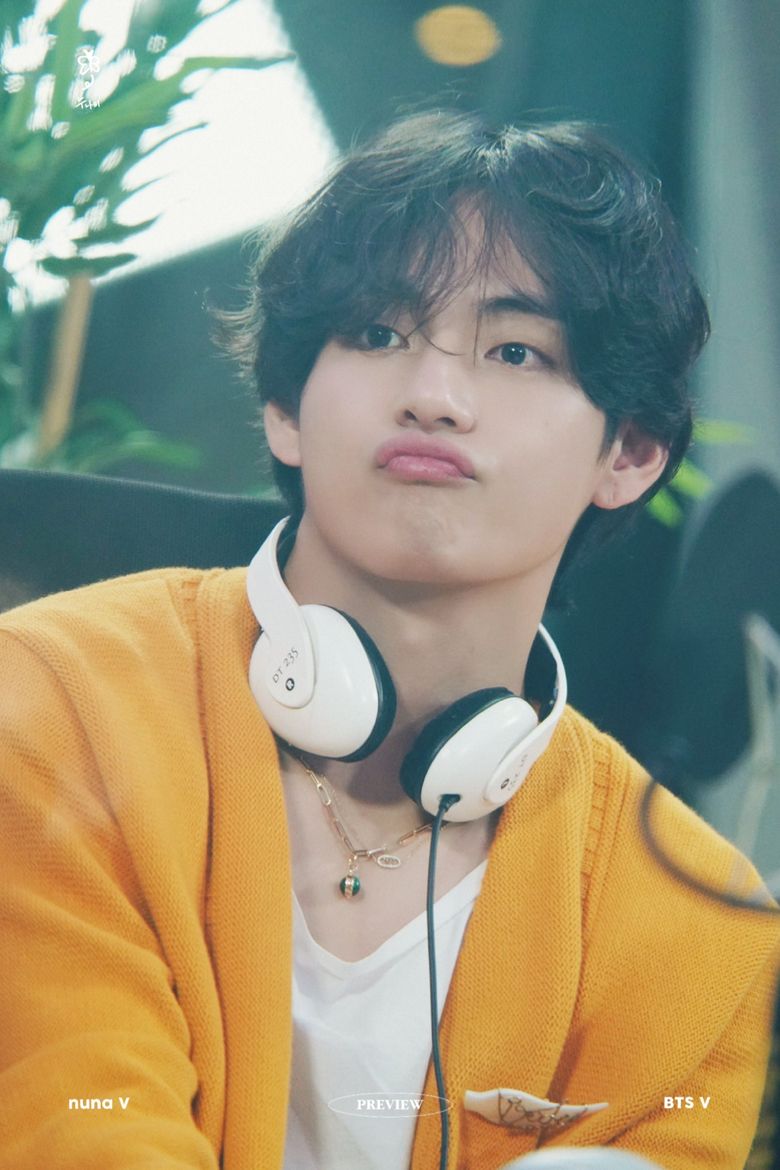 BTS's V Warms ARMY's Hearts With His Doll-Like Visuals As A Radio DJ ...