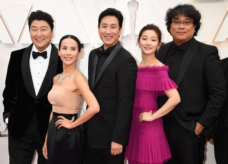 The "Parasite" Cast Totally Owned The Oscars' Red Carpet - Koreaboo