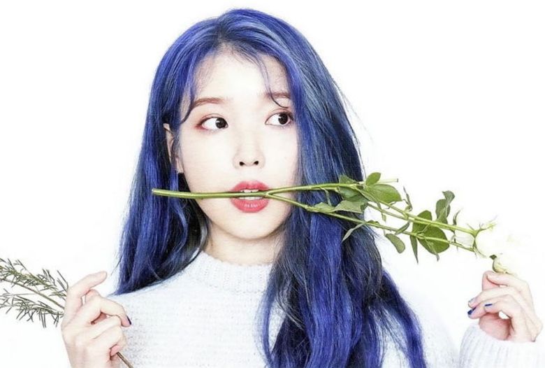 Online Communities Can't Get Enough of IU's Mystical New Hair Color ...