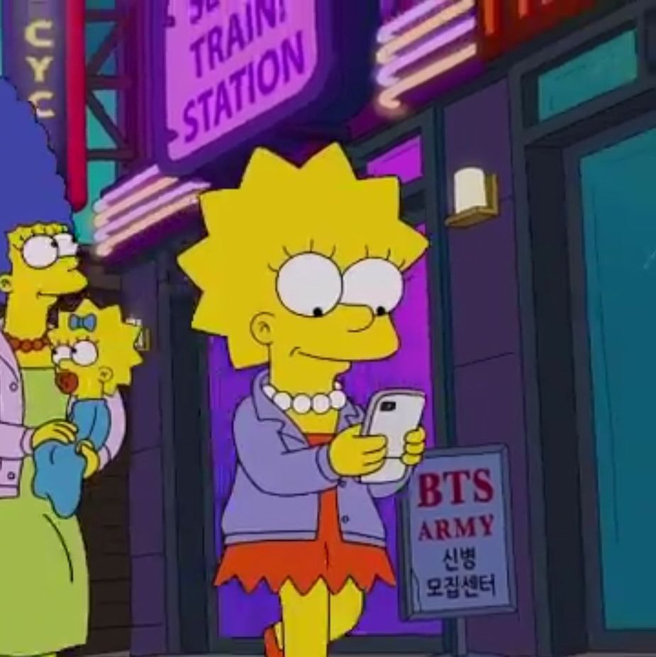 BTS Is Everywhere In 2021, Even On "The Simpsons" - Koreaboo