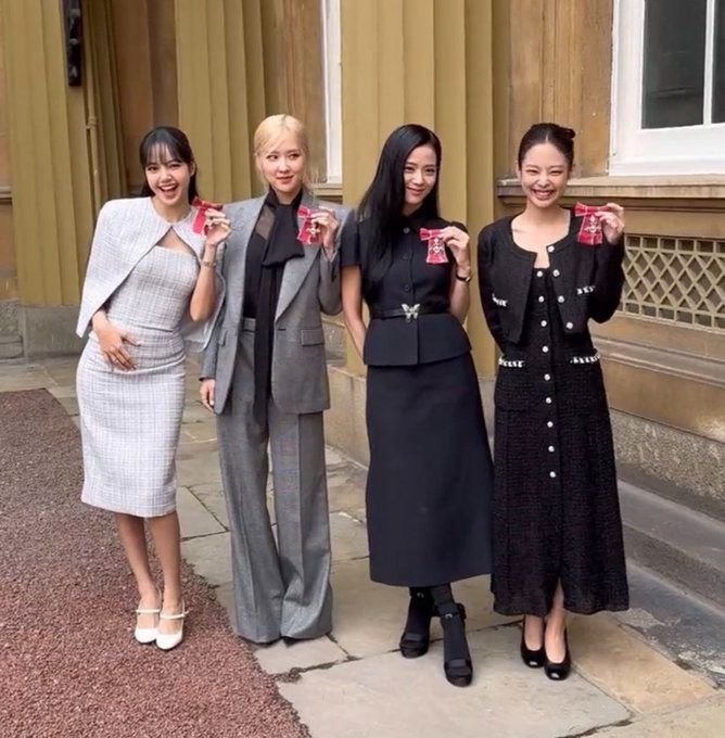 BLACKPINK Become Honorary Members of the British Empire (MBE)