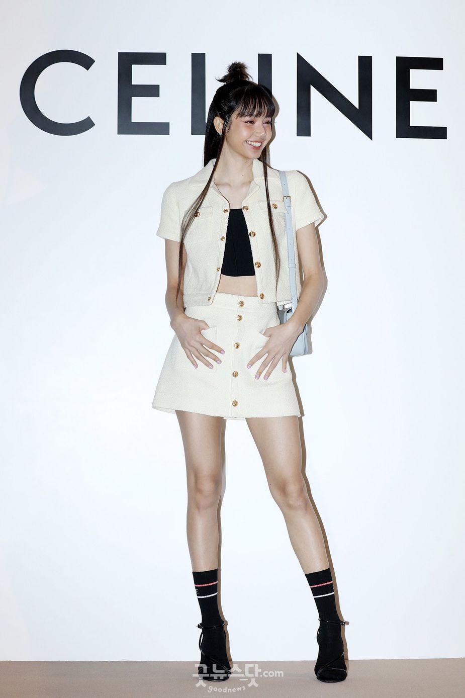 BLACKPINK's Lisa Switches Up Her Style At Celine's Seoul Pop-Up Event ...