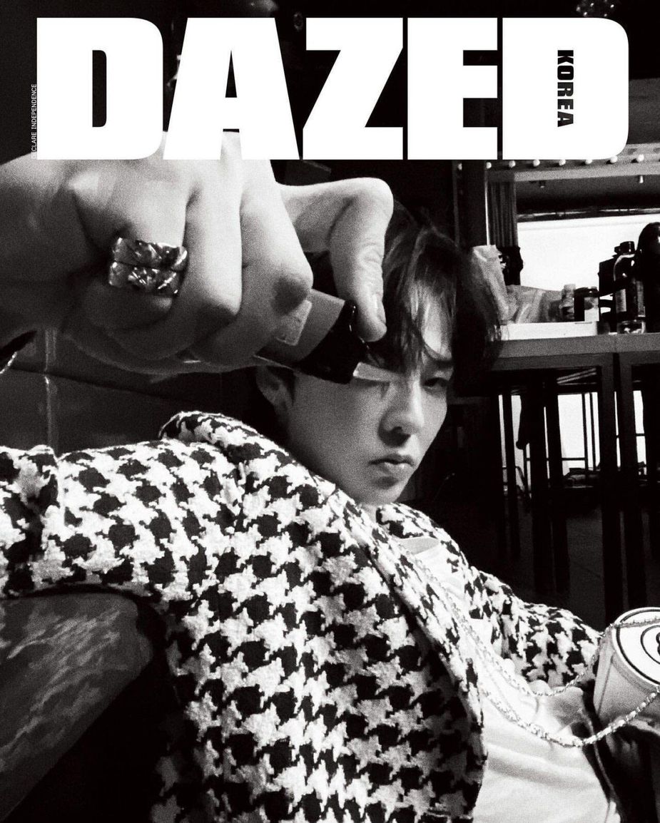 G-Dragon Debuts A New Look In Recent DAZED Korea Photoshoot - Koreaboo