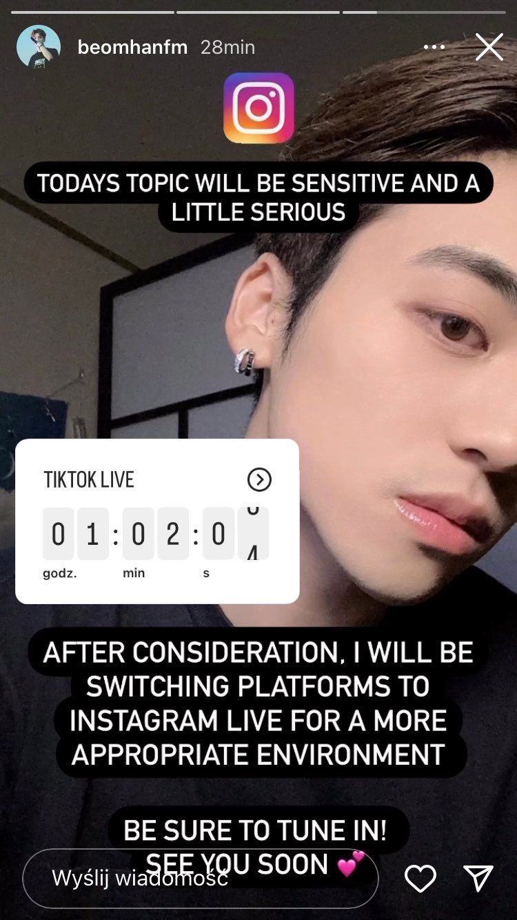 K-Pop Trainee Beomhan Reveals His Self Harming And Shares Worrying ...