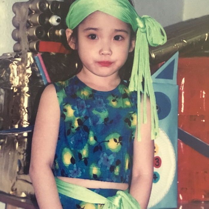 IU's Baby Photos Prove She Had Top Star Visuals Her Whole Life - Koreaboo