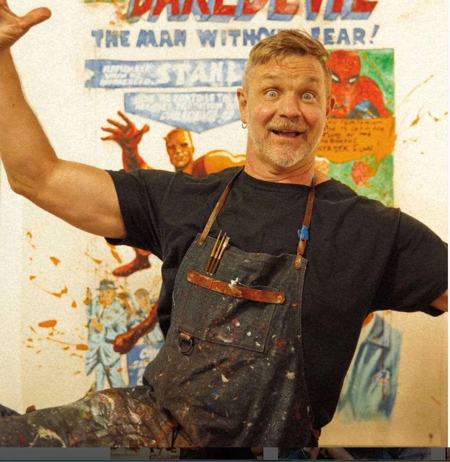 Internationally Renowned Artist Rob Prior Paints Portraits Of BTS At ...