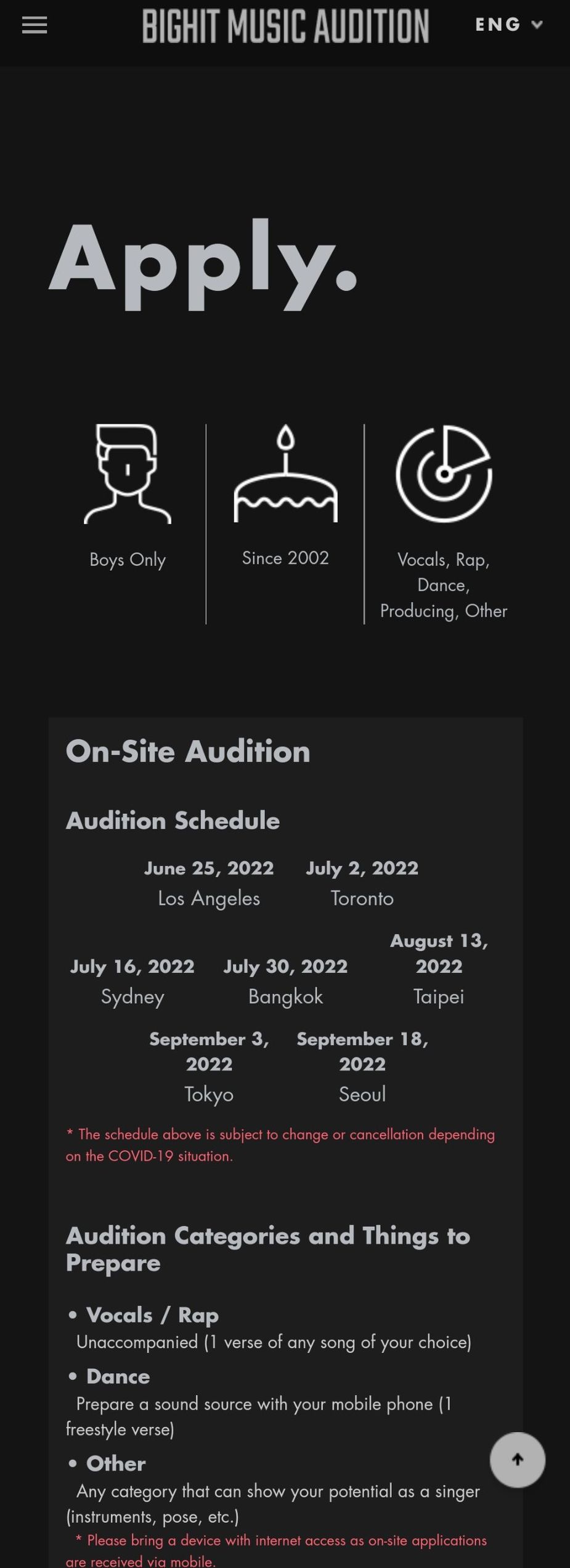 BTS Encourage Potential Artists To Join "2022 BIGHIT MUSIC GLOBAL ...