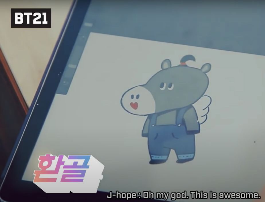 What's Under BT21 Mang's Mask? - BTS's J-Hope Reveals Their True ...