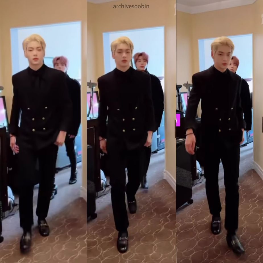 10 Unedited Moments Of TXT's Soobin At The "2022 AMAs" Showing What He Actually Looks Like IRL ...