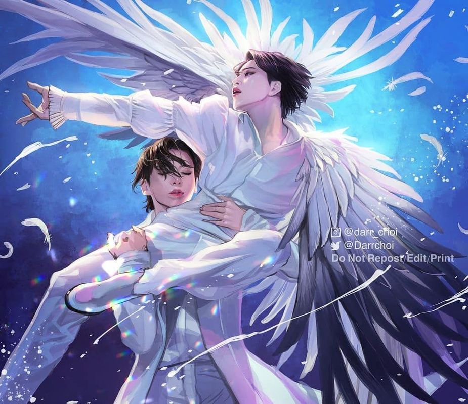 This Is What Happens When A Popular Illustrator Draws BTS Fan Art ...