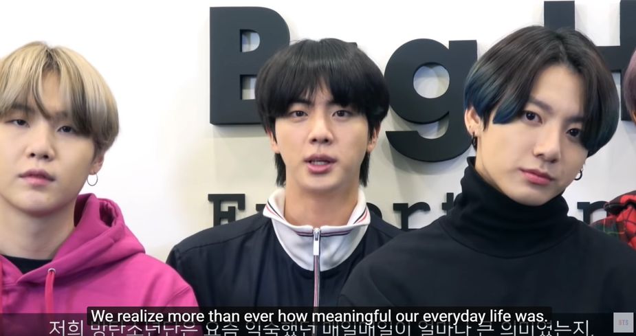 BTS Posts Support Video To Spread Hope During The Fight Against COVID ...