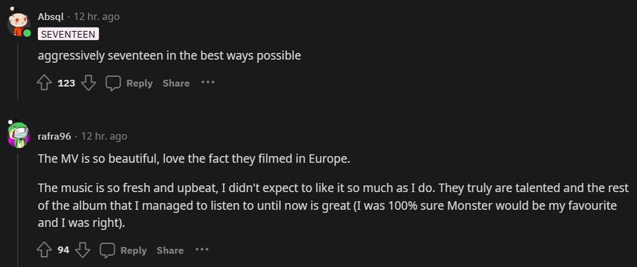 Fans Rave Over SEVENTEEN's Latest Title Track, "God Of Music" - Koreaboo