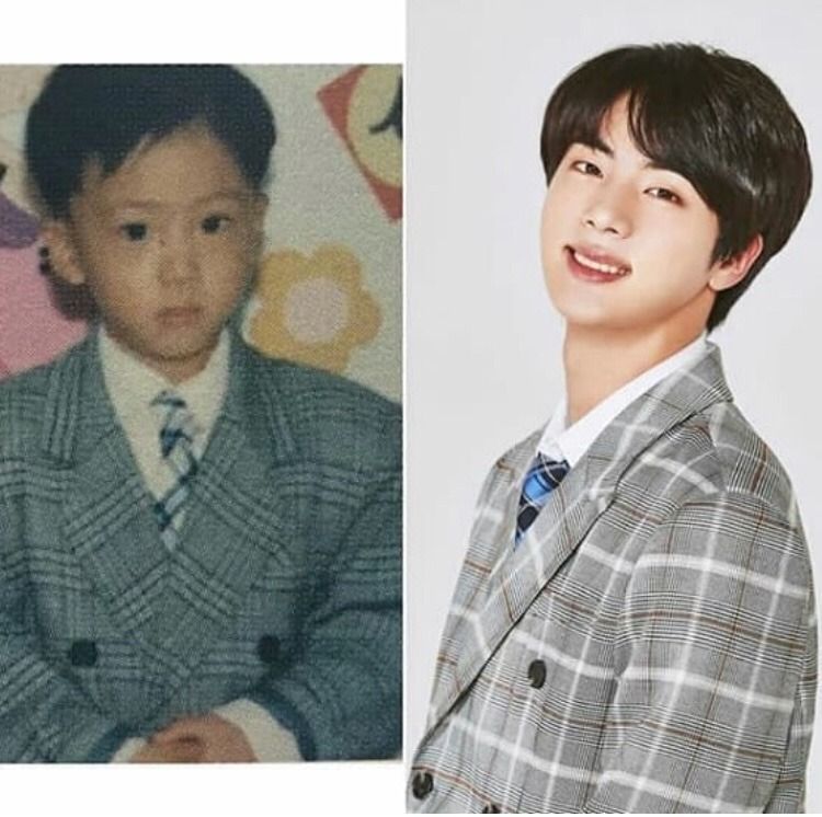 BTS Recreated Their Childhood Photos And It's Just Too Cute - Koreaboo