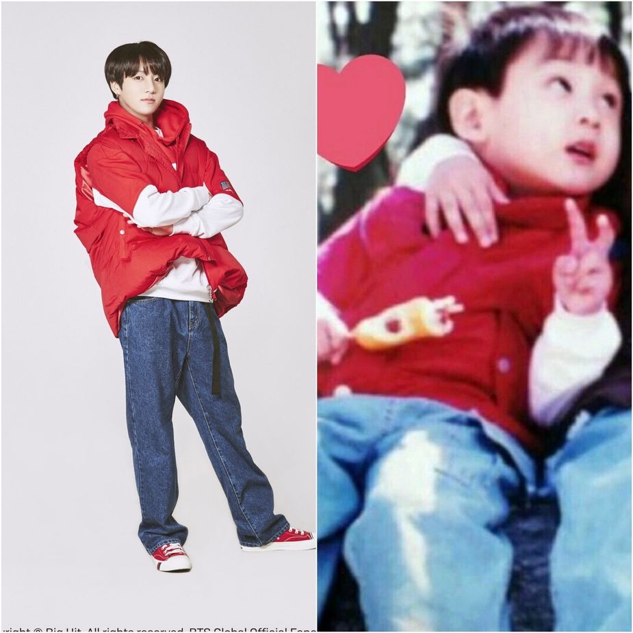 BTS Recreated Their Childhood Photos And It's Just Too Cute - Koreaboo