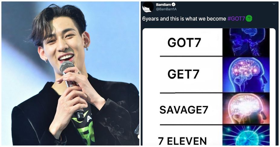 BamBam Went On A Meme Spree In Celebration Of GOT7's 6th Anniversary ...