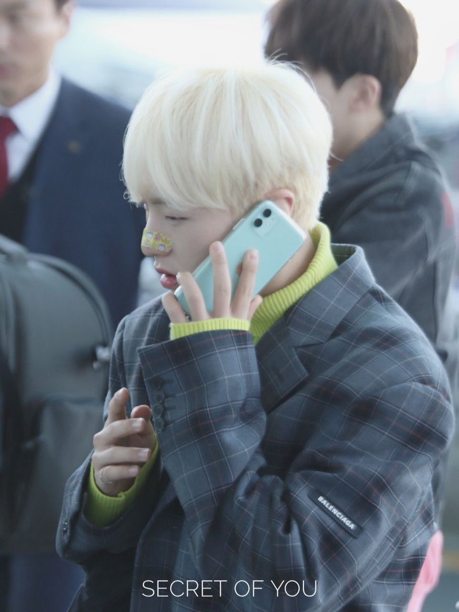 SEVENTEEN's Hoshi Looks Absolutely Adorable With A Band-Aid On His Nose ...