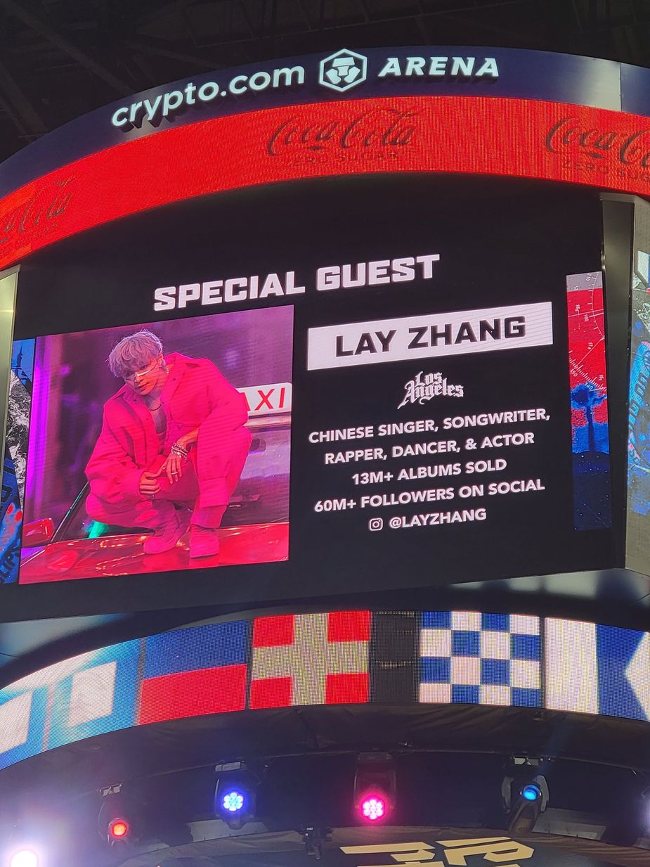 EXO's Lay Has The Most Adorable Interaction With Los Angeles Clippers ...