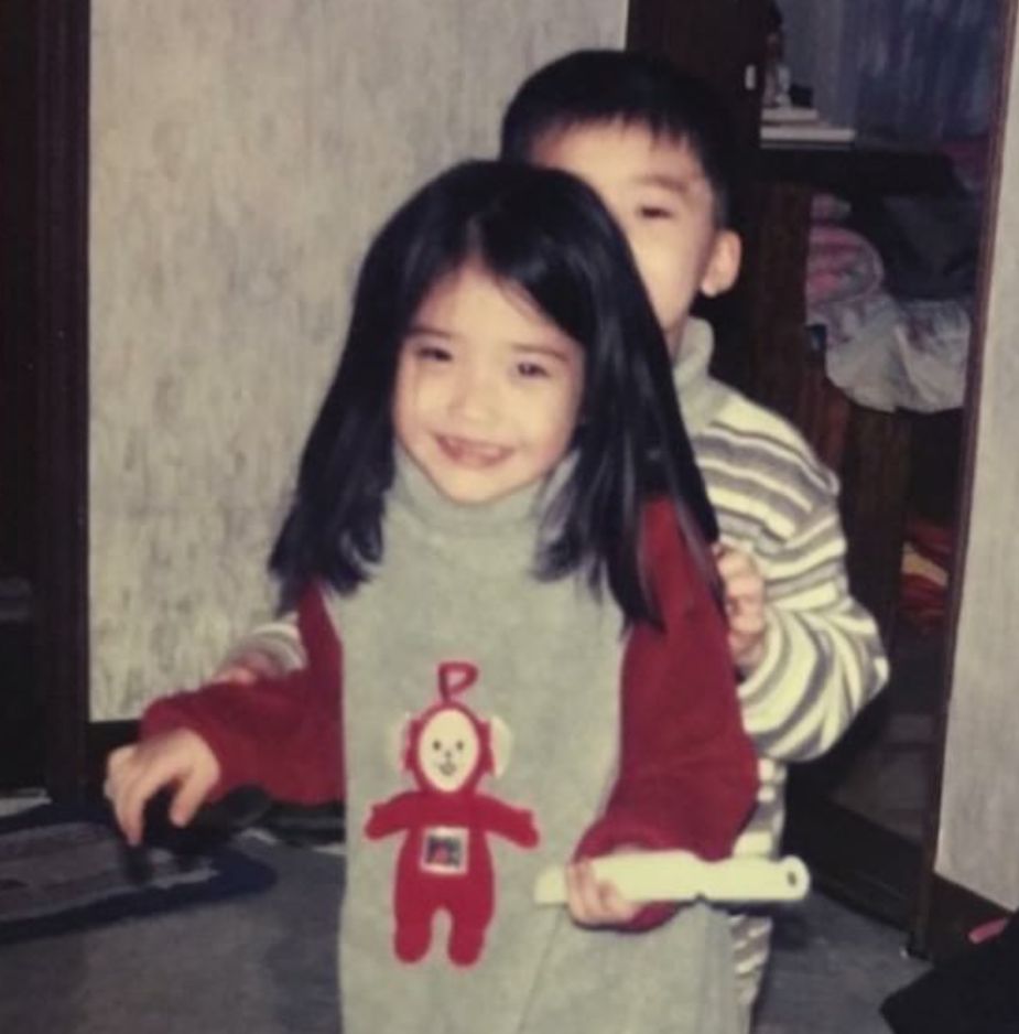 IU Used The Baby Filter And She Looks Exactly The Same As Her Baby Photos