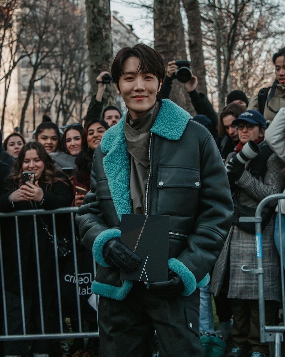 BTS’s J-Hope Gains Praise As His Attendance Of Hermès Runway Show ...