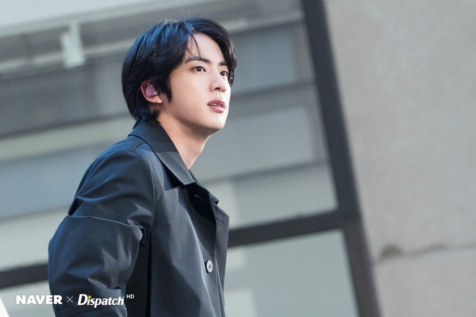 Here's 15 Photos Of Worldwide Handsome BTS Jin's Sexy Mullet - Koreaboo