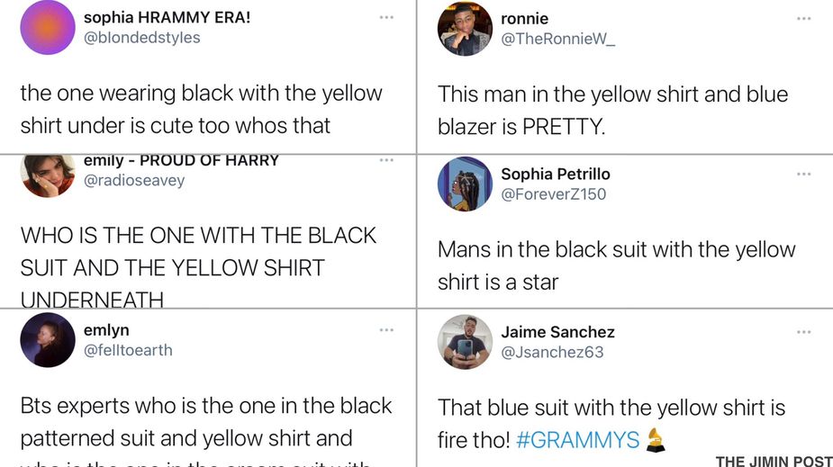 Who Is He? Here Are BTS's New Viral Nicknames From The GRAMMY Awards ...