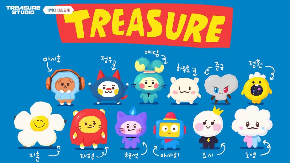 TREASURE Just Created Their Own LINE Friends Characters - And They ...