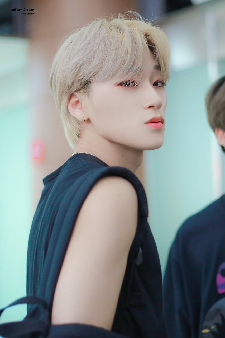 12 Times ATEEZ's San Was A Total Thirst Trap Despite Not Being An ...