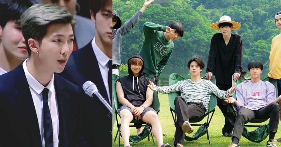 BTS’s RM Expresses That The Members Are The Ones That Make Him A Great ...