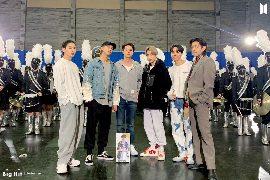 BTS's Suga Met Up With His Temporary Replacements & It's The Cutest ...