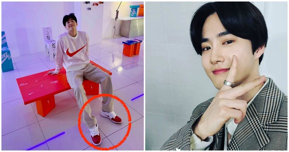 EXO's Suho Has So Many Shoes He Could Wear A Pair A Day For A Year And ...