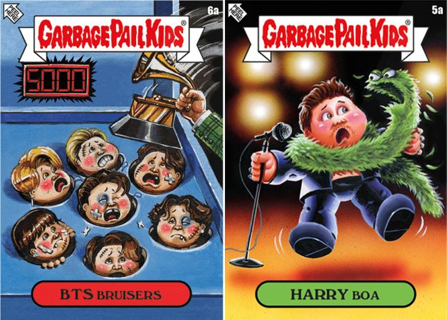 Topps Responds To Criticism Over Racially Insensitive BTS "Garbage Pail ...