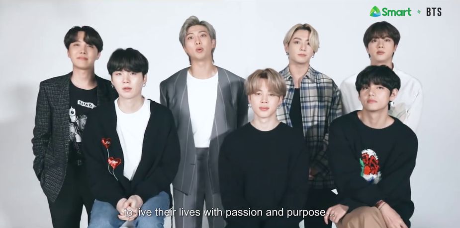 BTS Officially Selected As The New Ambassadors For Filipino Brand SMART ...